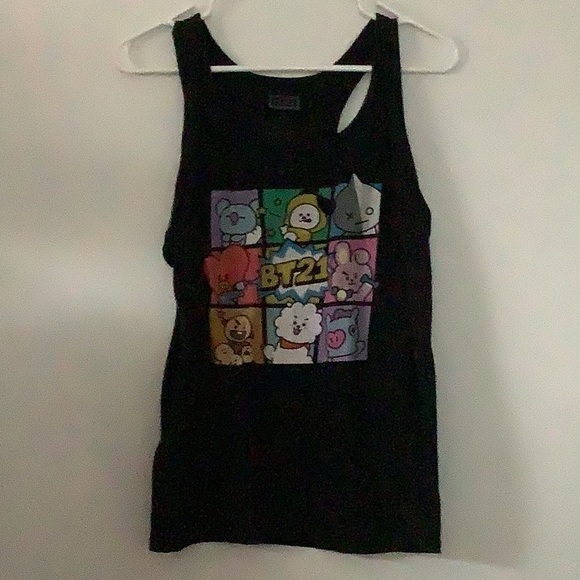 bt21 | Tops | Bt2 Tank Top | Poshmark